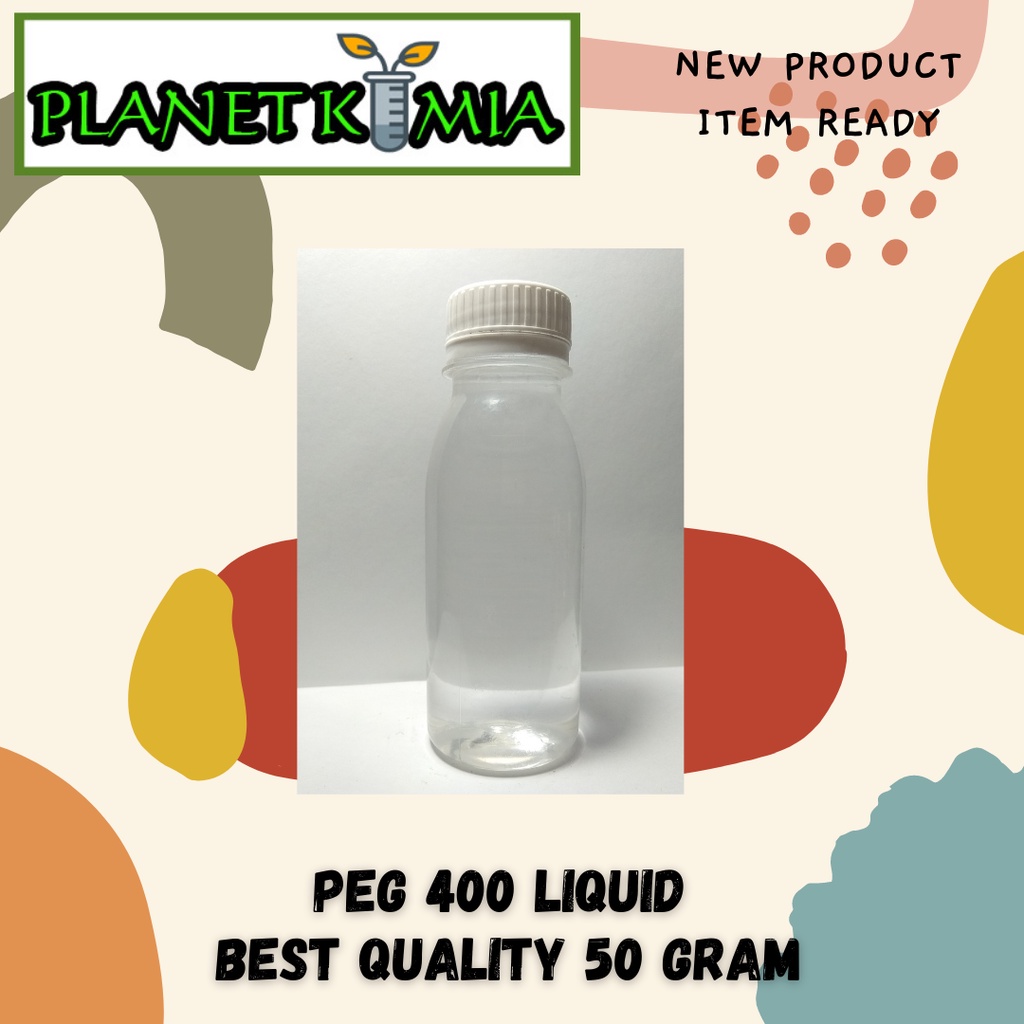 Jual PEG 400 LIQUID BEST QUALITY 100 GRAM | Shopee Indonesia