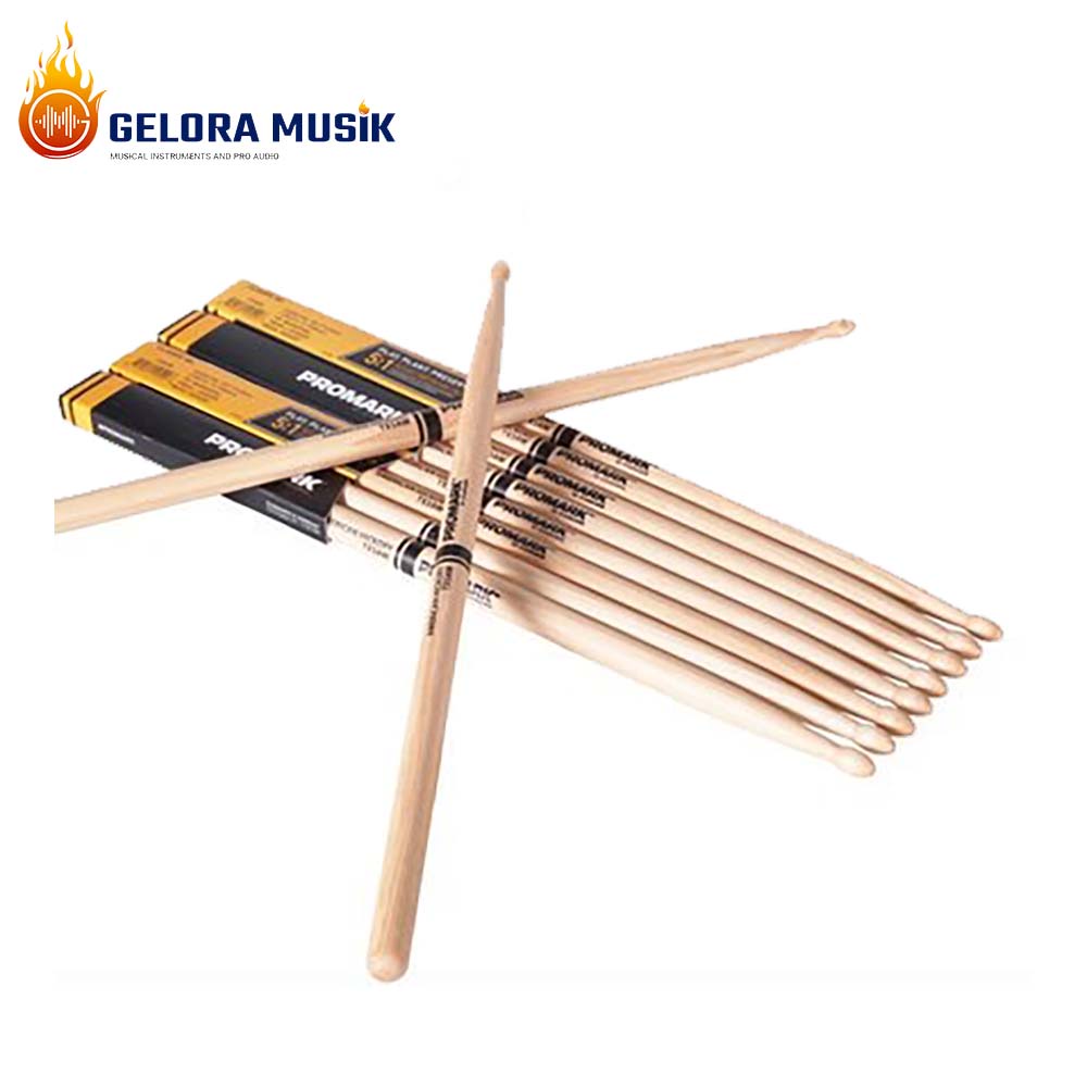Jual Stik Drum Promark TX5AW Hickory 5A Wood Tip | Shopee Indonesia