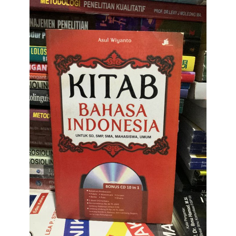 Jual KITAB BAHASA INDONESIA UNTUK SD, SMP, SMA, MAHASISWA, DAN UMUM ...