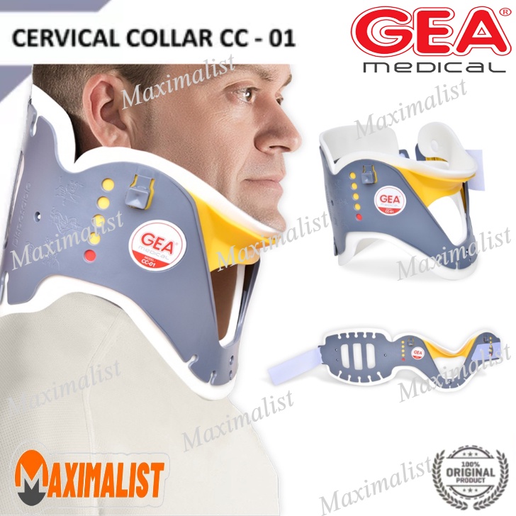 Jual Cervical Collar Neck Gea - Alat Penyangga Leher - Penahan Bantal ...