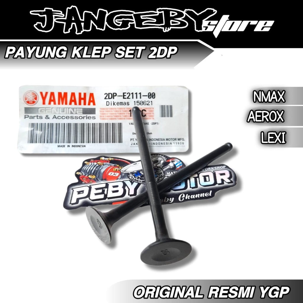 Jual Payung Klep SET Nmax Aerox Lexi ORIGINAL Resmi YGP | Shopee Indonesia