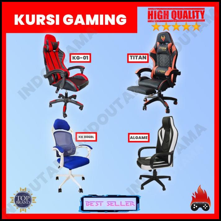 Jual Kursi Gaming / Kursi Gamer Gamers / Gaming Geming Chair Murah ...