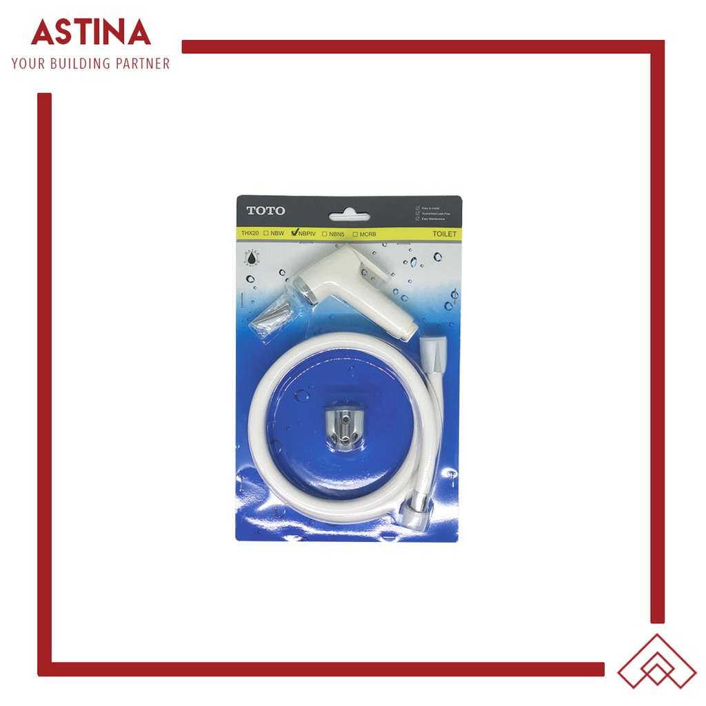 Jual Toilet Shower / Jet Shower Ivory & White Toto THX20NB | Shopee ...