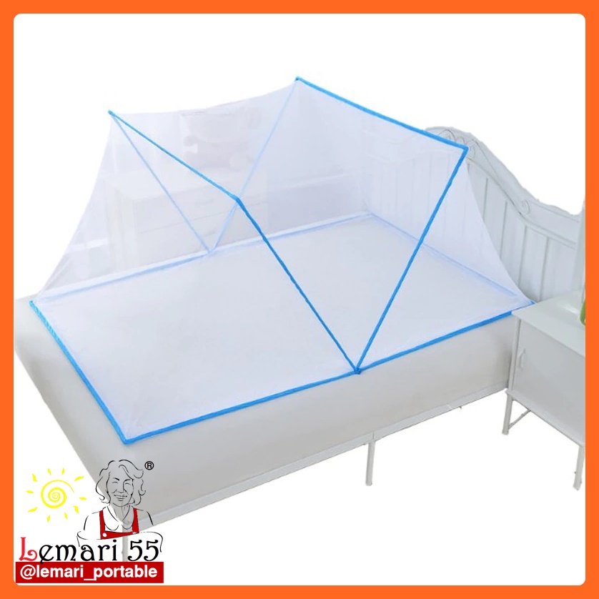 Jual Kelambu Lipat Portable Mosquito Net Jaring Nyamuk / Kelamb Jumbo ...