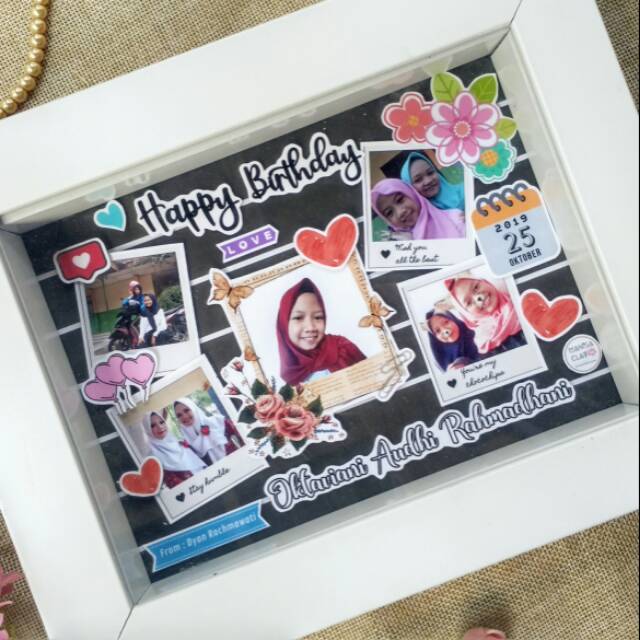 Jual [Custom] Pop Up Frame 5R hadiah unik wisuda/nikah/ultah ...