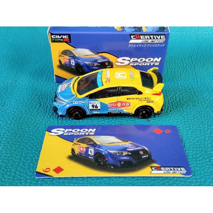 Jual Tomica Honda Civic Type R FK2 Spoon #96 Custom Creative Japan ...