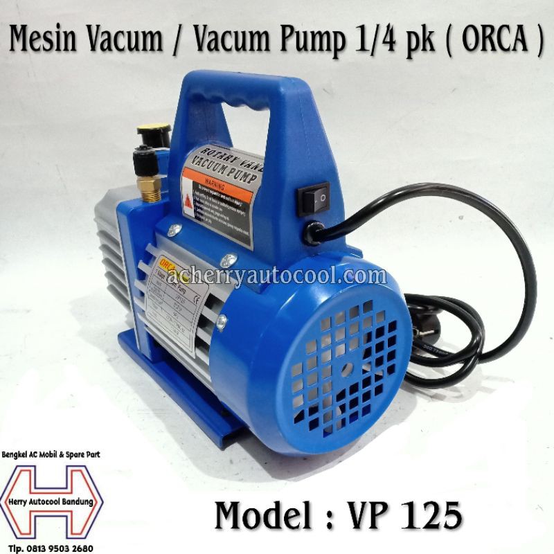 Jual Mesin Vacum / Vacum Pump 1/4 pk Model VP125 - ORCA | Shopee Indonesia