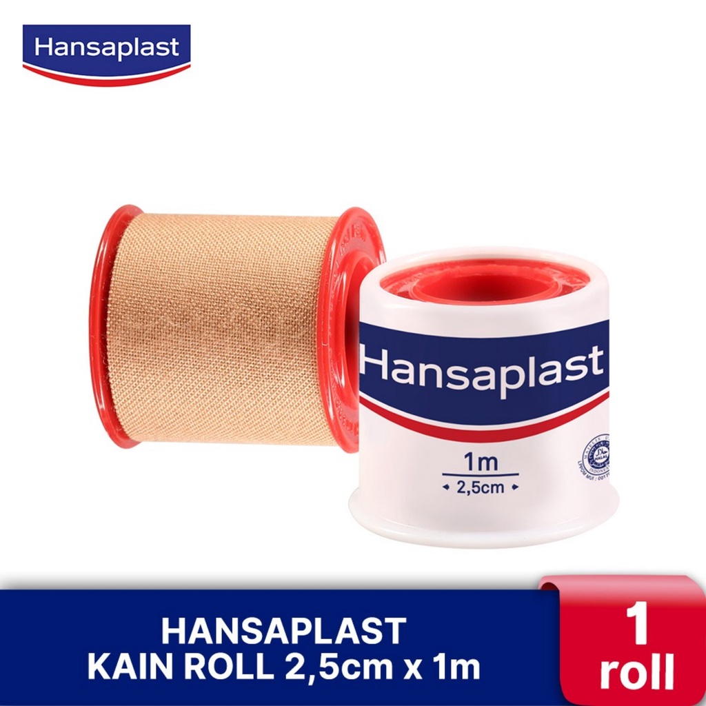 Jual Hansaplast plester luka roll / Hansaplast plester roll kain ( 2 ...
