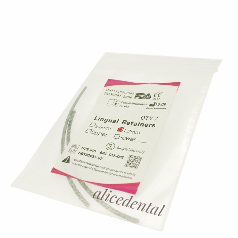 Jual Dental lingual retainer kawat gigi palatal retainer cekat permanen ...