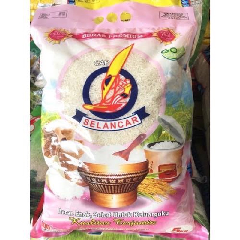 Jual BERAS SELANCAR 5kg | Shopee Indonesia