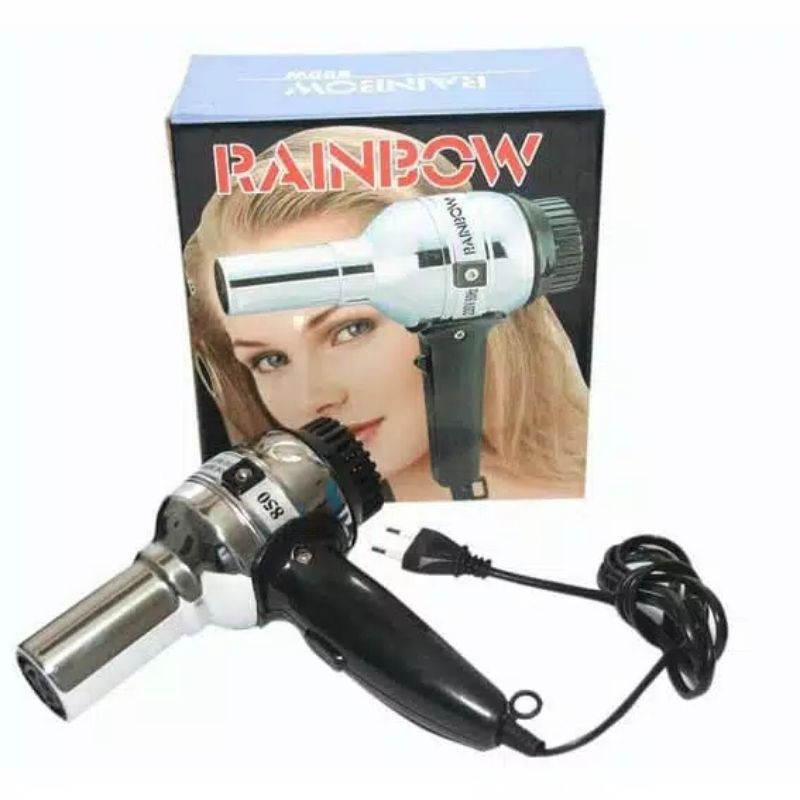 Jual HS pengering rambut / hair dryer Rainbow 350W /850W | Shopee Indonesia