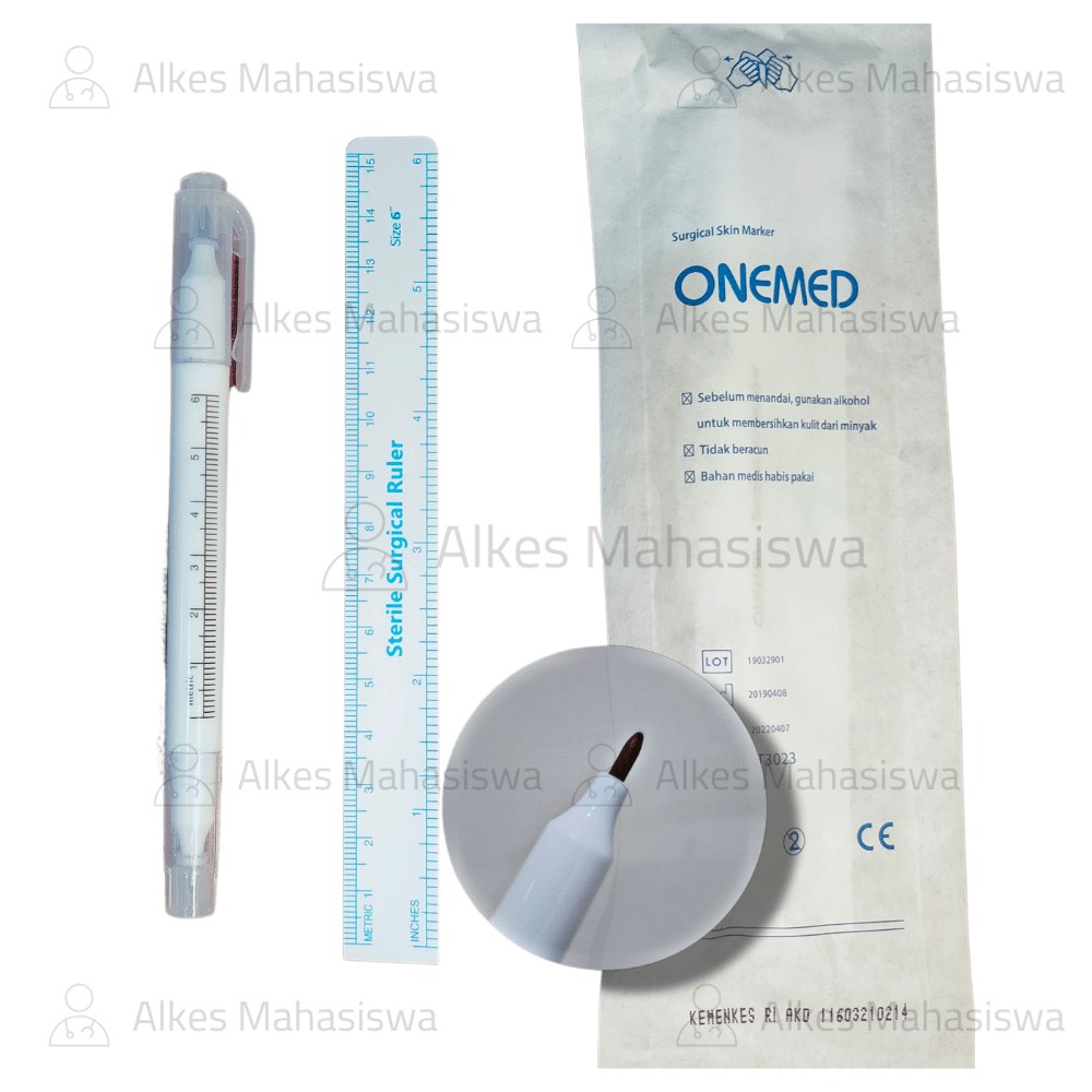 Jual Skin Marker Surgical dan Ruler Surgical Sterile Onemed | Shopee ...
