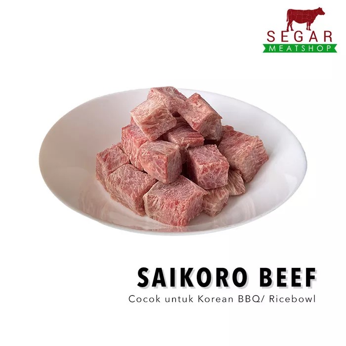 Jual Saikoro Wagyu 1kg/pack - Beef Meltik Cube Premium Steak | Shopee ...