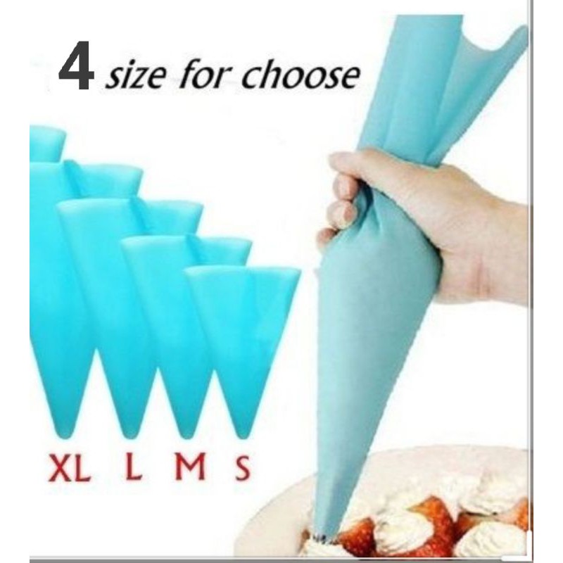 Jual Piping Bag SILICONE /Piping Buttercream | Shopee Indonesia