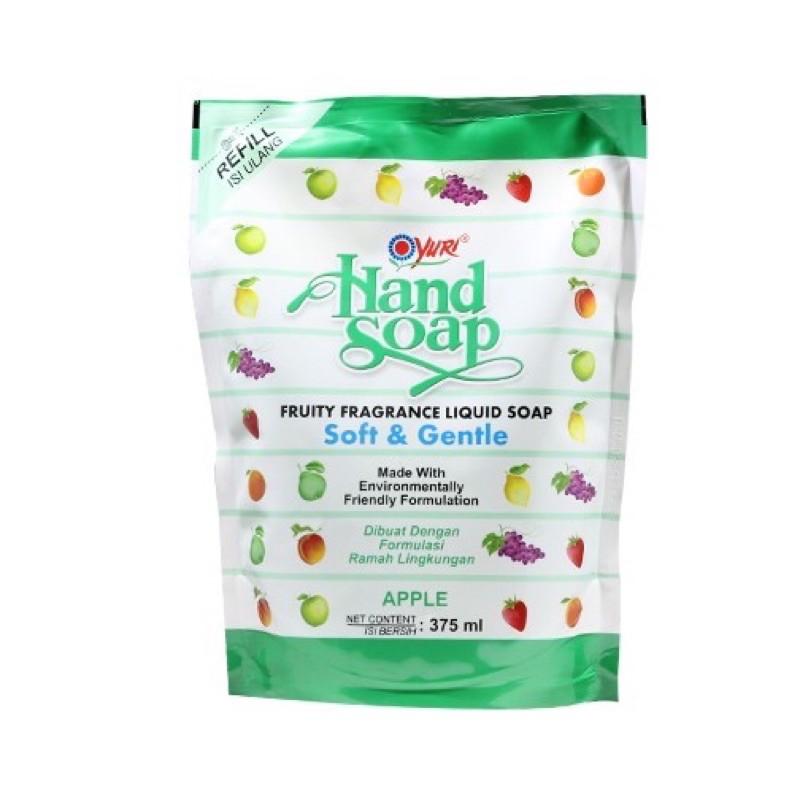 Jual Yuri hand soap poch 375ml | Shopee Indonesia