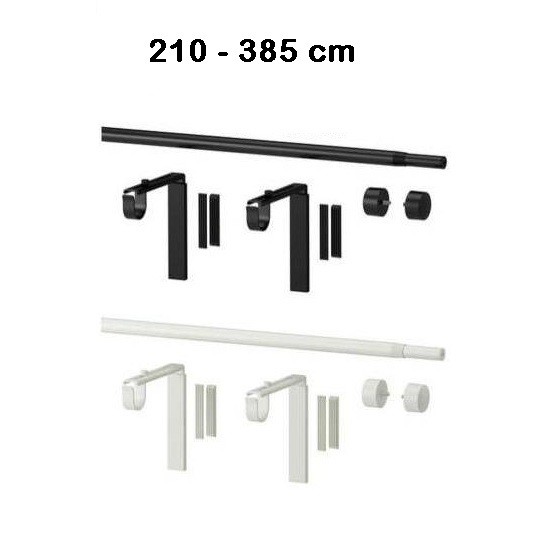 Jual Set kombinasi batang gorden 210 - 385 cm RACK (1 batang, 3 braket ...