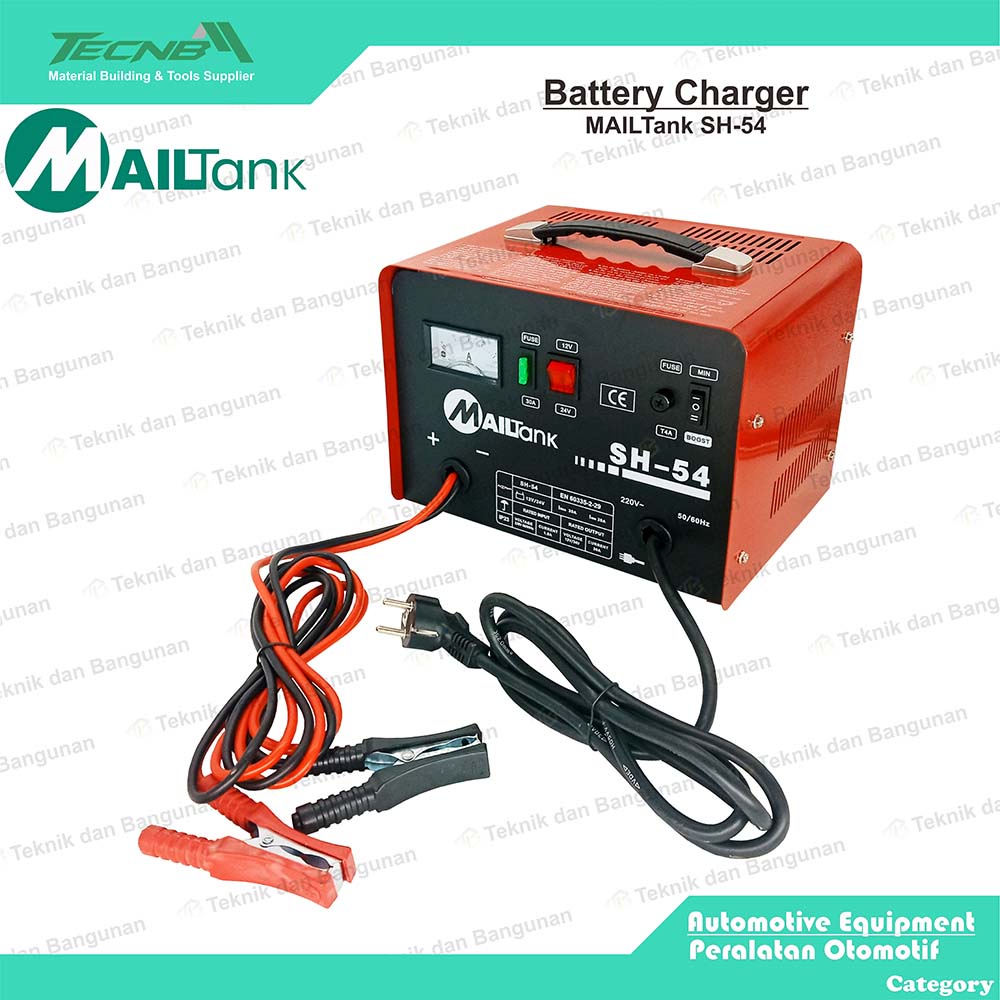 Jual Charger Cas Aki Accu 30A Untuk Aki Basah Dan Kering Mailtank SH54 | Shopee Indonesia