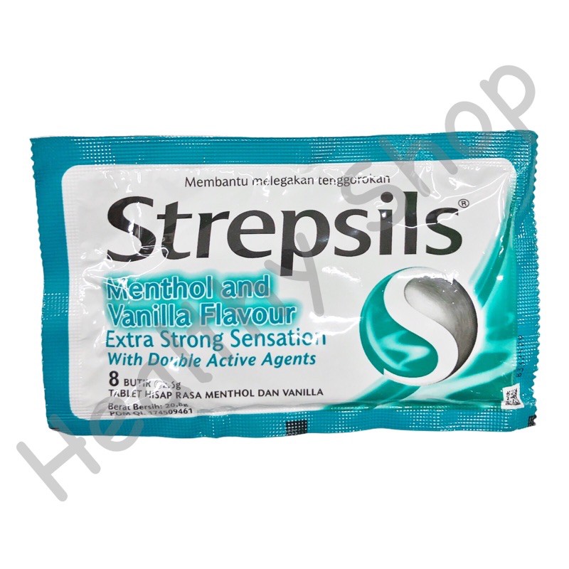 Jual Strepsils Menthol and Vanilla Flavour (1 Box) | Shopee Indonesia