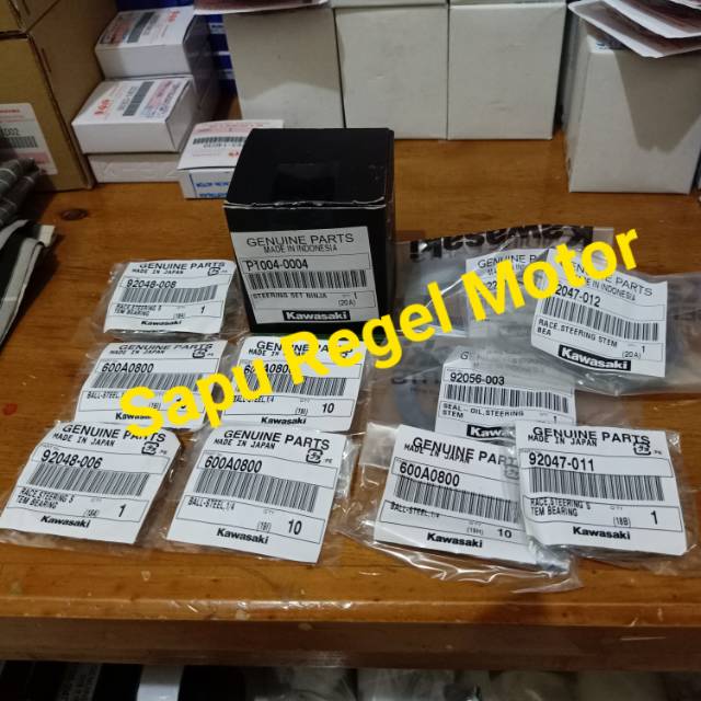 Jual komstir comstir ninja r rr ss 150 ninja 250 karbu fi P1004-0004 set original kawasaki ...