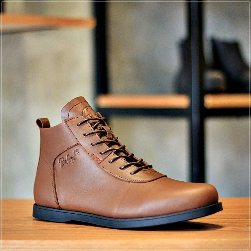 Jual Sepatu Pria Kulit Asli Original Boots Model Brodo BSC ANDURA ...