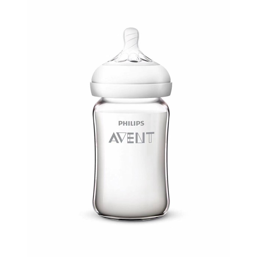 Jual Philips Avent glass/kaca bottle set Versi UK 120ml dan 240ml ...