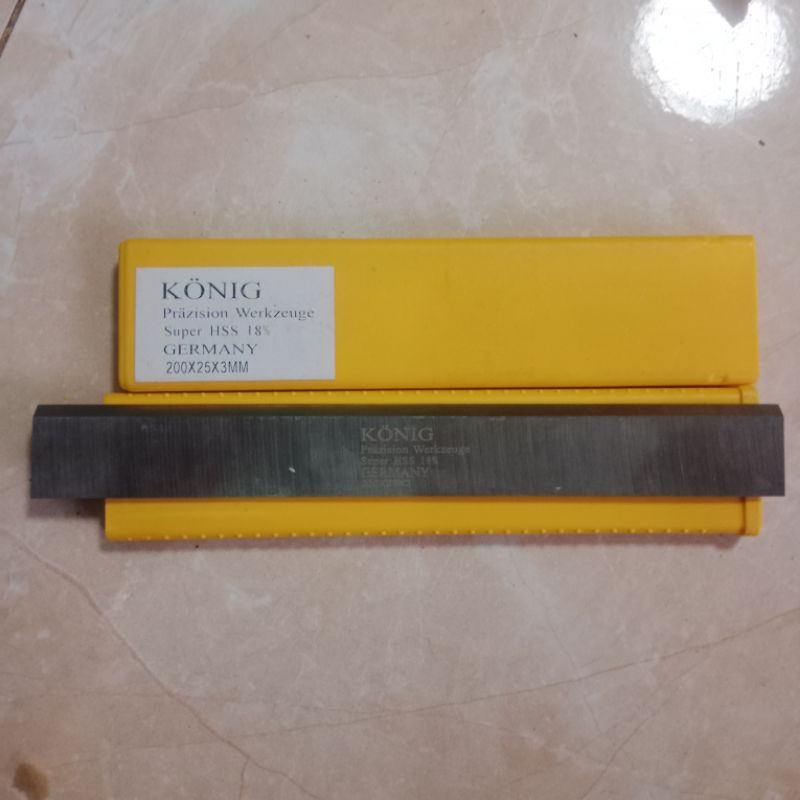Jual pisau planer pisau ketam konih hss 200 x 25 x 3 mm | Shopee Indonesia