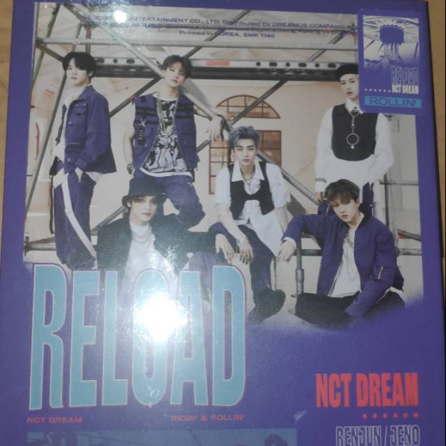 Jual NCT DREAM RELOAD ALBUM (Ridin' / Rollin' ver) | Shopee Indonesia