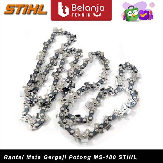 Jual Rantai Mata Gergaji Potong MS-180 STIHL - Sparepart Mesin Chainsaw | Shopee Indonesia