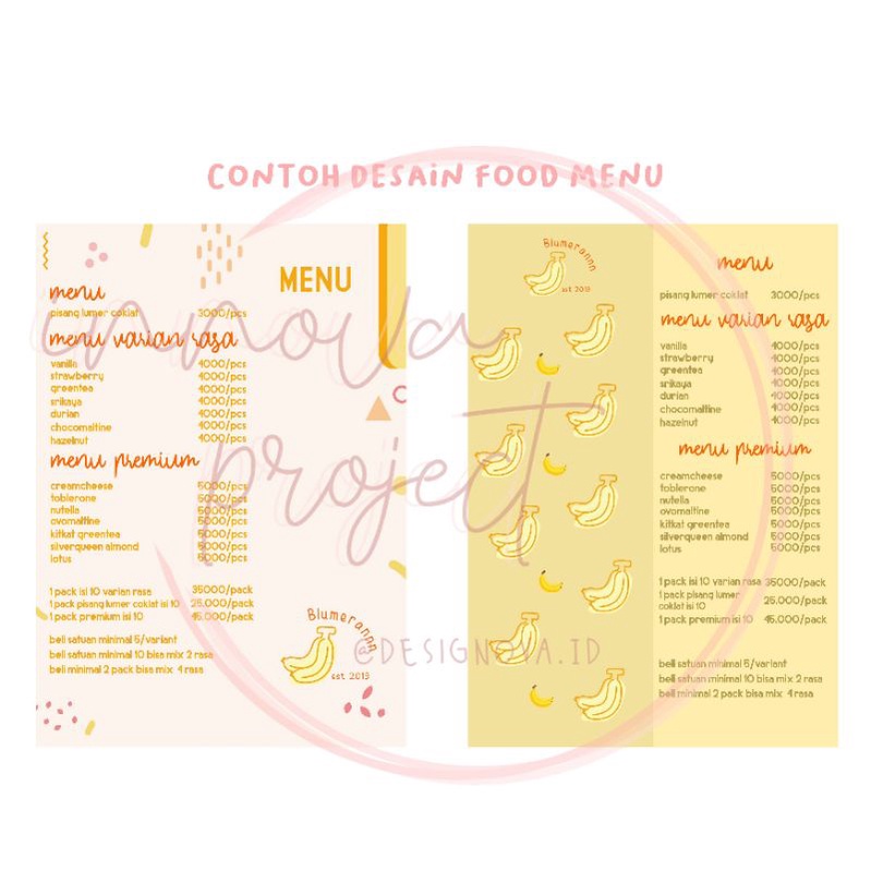 Jual Jasa Desain Food Menu etc | Shopee Indonesia