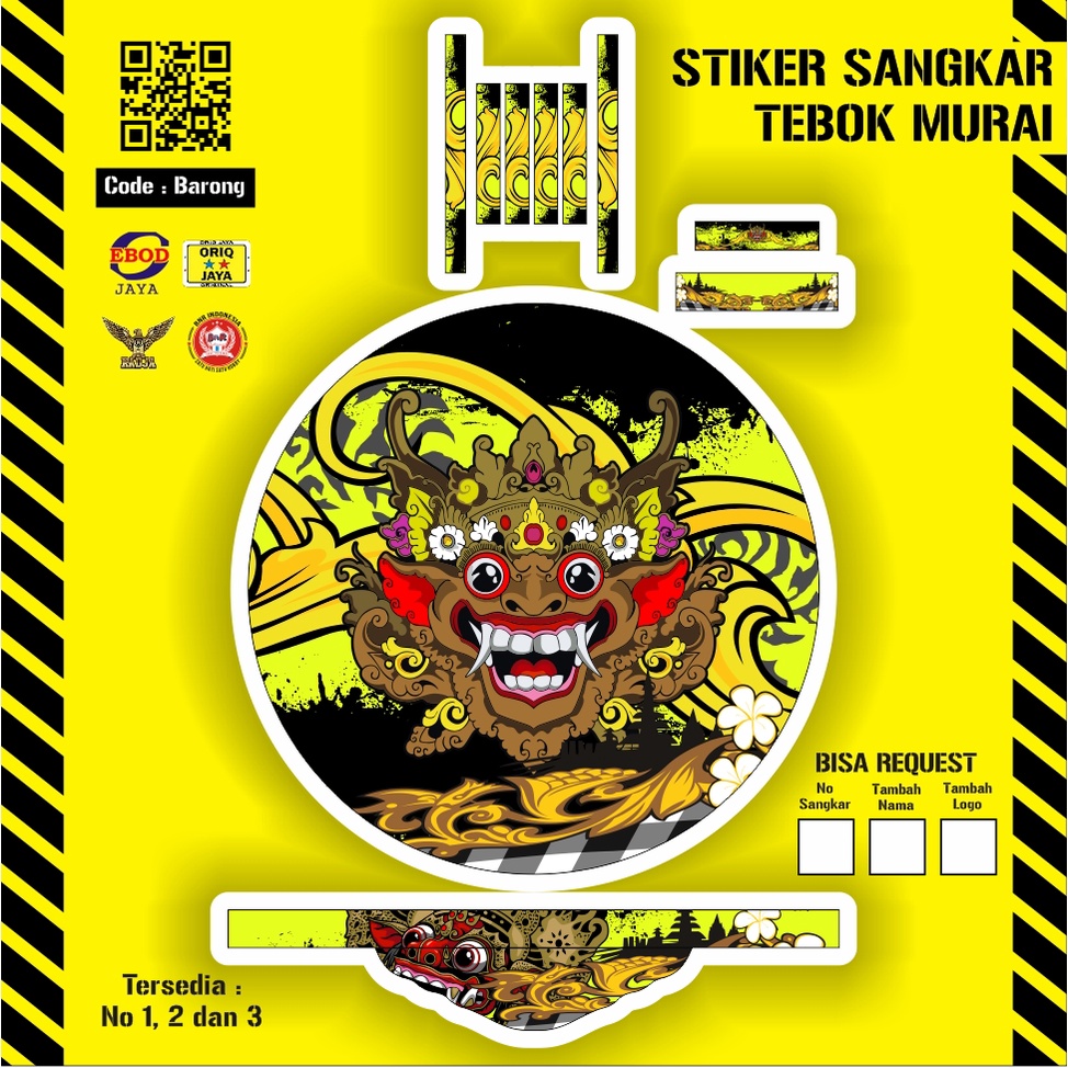 Jual Stiker decal tebok murai stiker sangkar murai | Shopee Indonesia