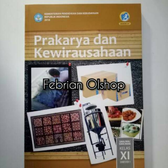 Jual BUKU PRAKARYA DAN KEWIRAUSAHAAN SMA/MA KELAS 11 SEMESTER 1 REVISI K13N | Shopee Indonesia