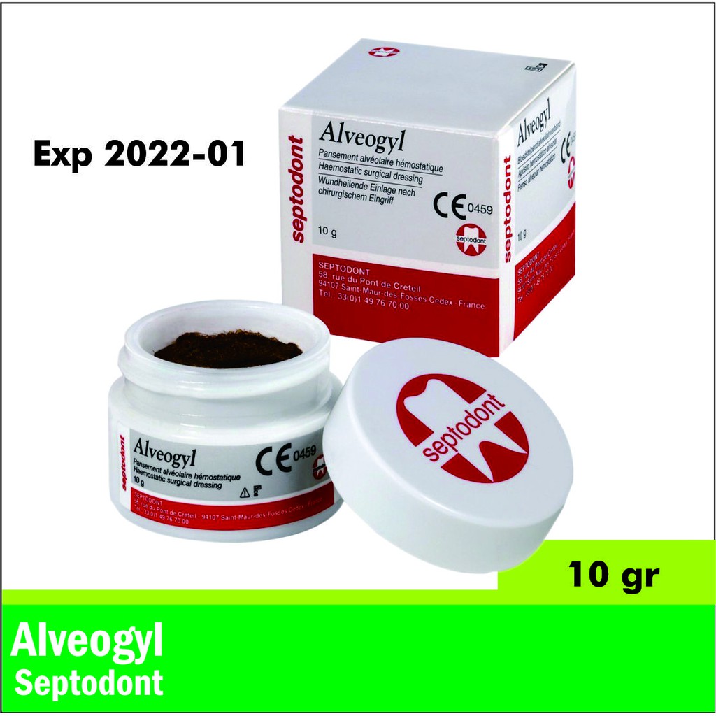 Jual Alveogyl Septodont - Alvogyl - Alvanes | Shopee Indonesia
