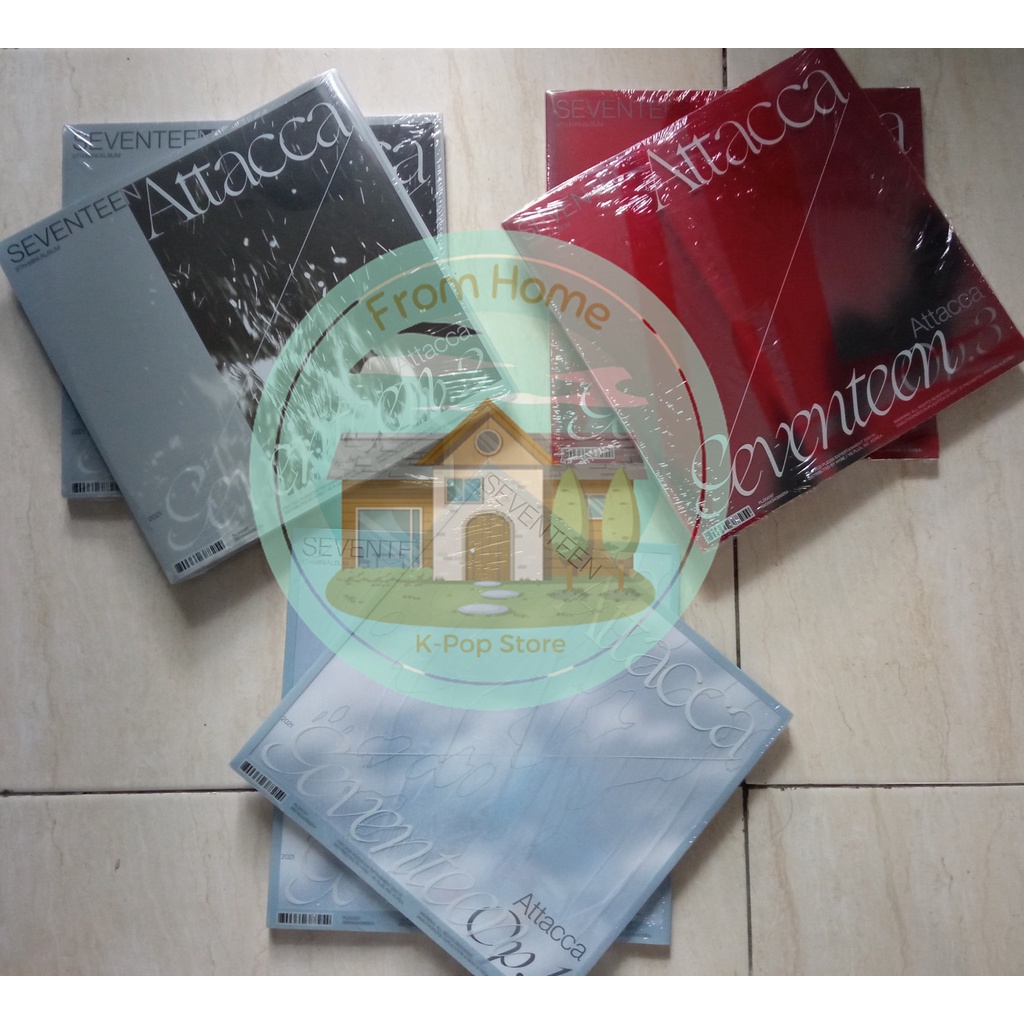 Jual [READY STOCK] ALBUM ATTACCA SEVENTEEN SVT OP 1 | OP 2 | OP 3 ...