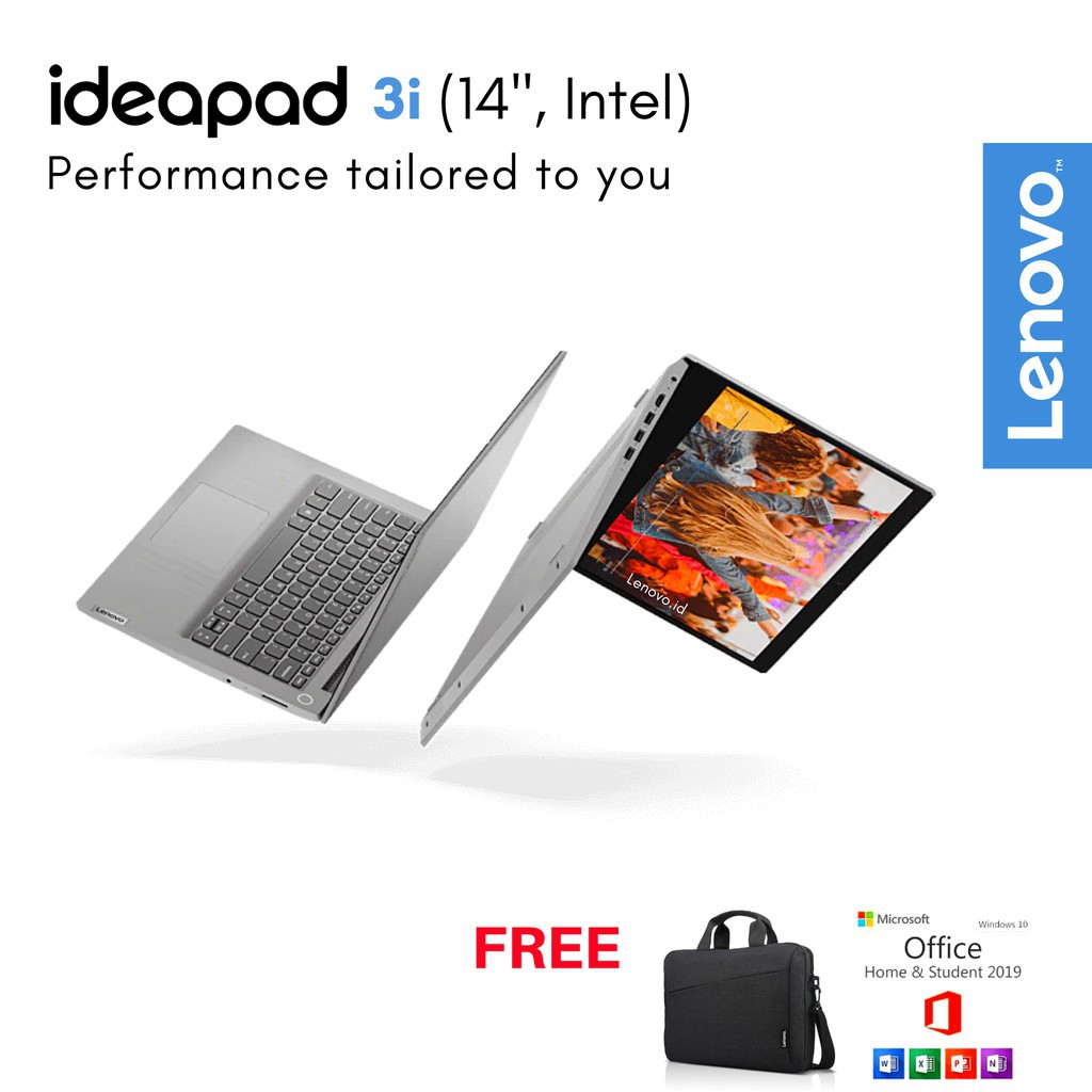 Jual LENOVO IDEAPAD 3 14IIL05 CI3-1005G1 / 8GB / 512GB SSD / INTEGRATED ...