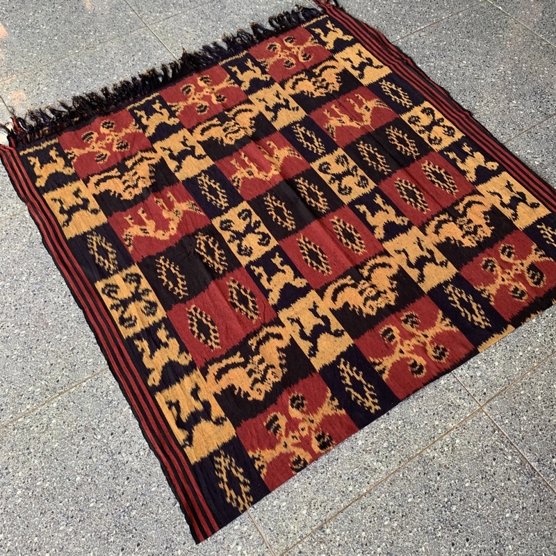 Jual kain tenun etnik sumba ntt ayam ntb lasem original | Shopee Indonesia
