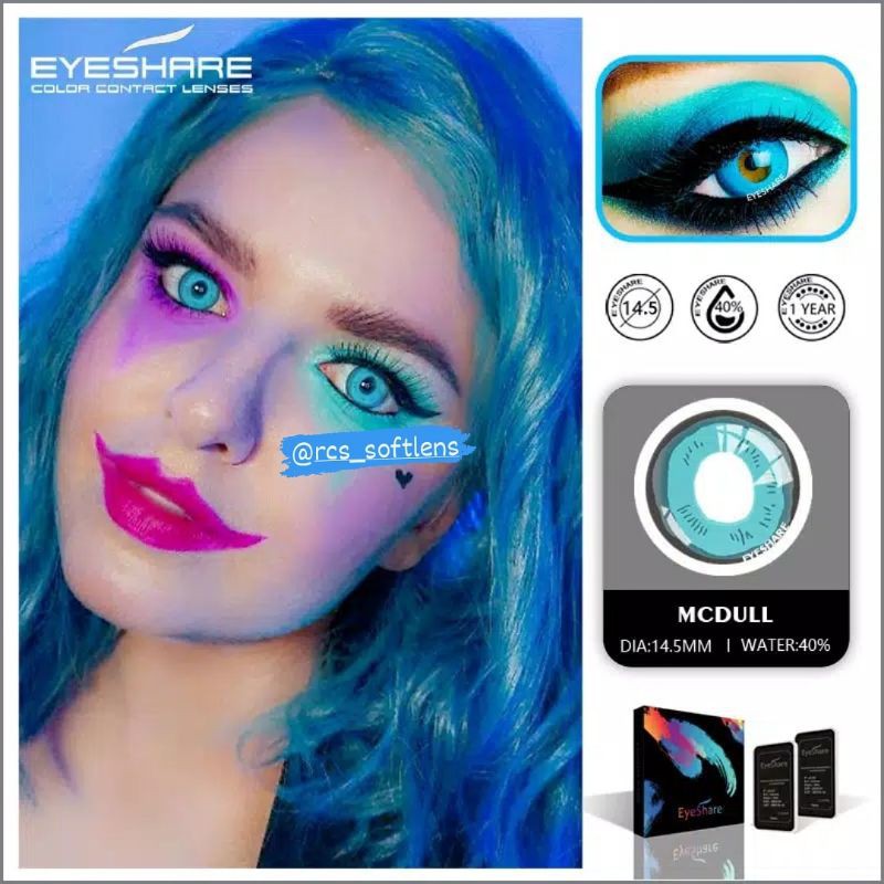 Jual RCS ️- ~NEW ARRIVAL~ Softlens cosplay Halloween zombie Mata kucing ...