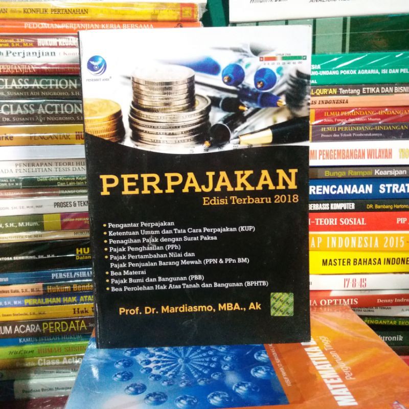 Jual PERPAJAKAN EDISI TERBARU 2018 BY PROF DR MARDIASMO SH | Shopee ...