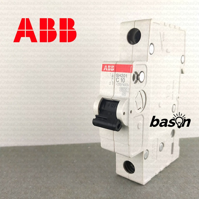 Jual ABB MCB 1Phase 10A SH201 C10 - miniature circuit breaker / pemutus sikrit | Shopee Indonesia