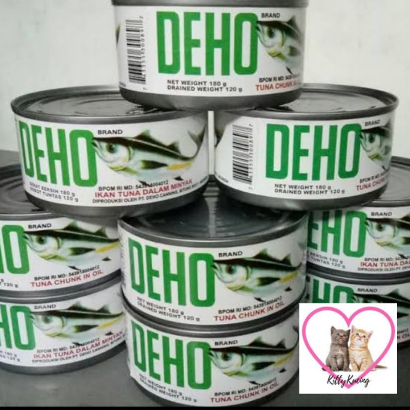 Jual Sarden Tuna DEHO Kaleng 180gr Siap Makan | Shopee Indonesia