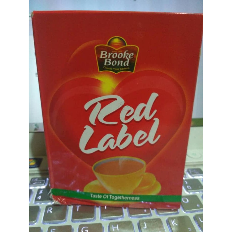 Jual Indian Tea RED LABEL Brooke Bond 250gr - tth1543 | Shopee Indonesia
