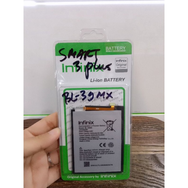 Jual BATRE INFINIX SMART 3 PLUS / BL-39MX ORI 99% | Shopee Indonesia