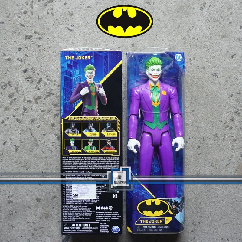 Jual Batman The Joker Action Figure 12 Full Artikulasi DC Spin Master ...