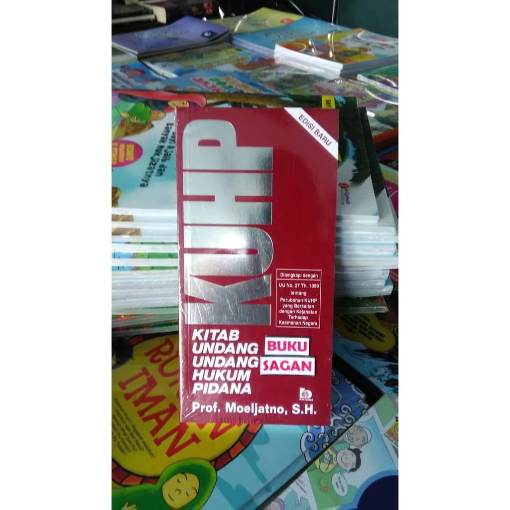 Jual BUKU KUHP Moeljatno BUMI AKSARA ORI in | Shopee Indonesia