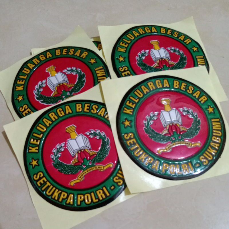 Jual STIKER EMBOS KELUARGA BESAR SETUKPA POLRI SUKABUMI | Shopee Indonesia