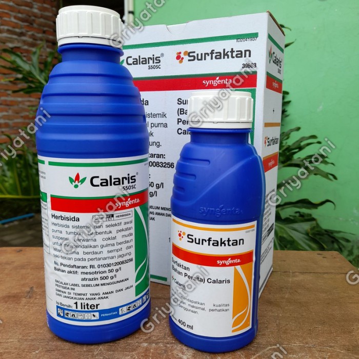 Jual Herbisida Selektif untuk Jagung Calaris 550SC 1 Liter bonus kaos ...