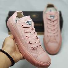 Jual Sepatu Converse All Stars Chuck Taylor Tali Tan Pendek Pink Cewek ...