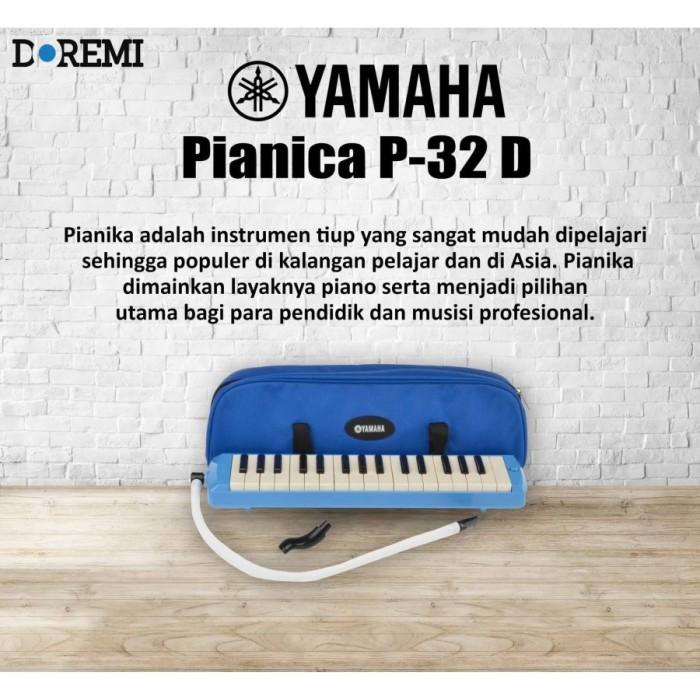 Jual Pianika Yamaha Pianica P 32 D / Pianika Yamaha P 32 D / P-32 D / P32D | Shopee Indonesia