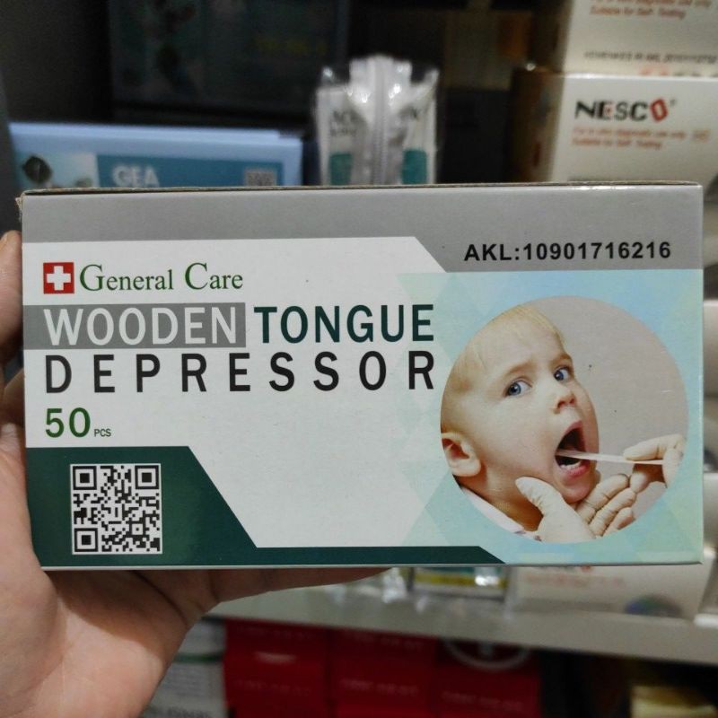 Jual Wooden Tongue Depressor - Tongue Spatel Kayu | Shopee Indonesia