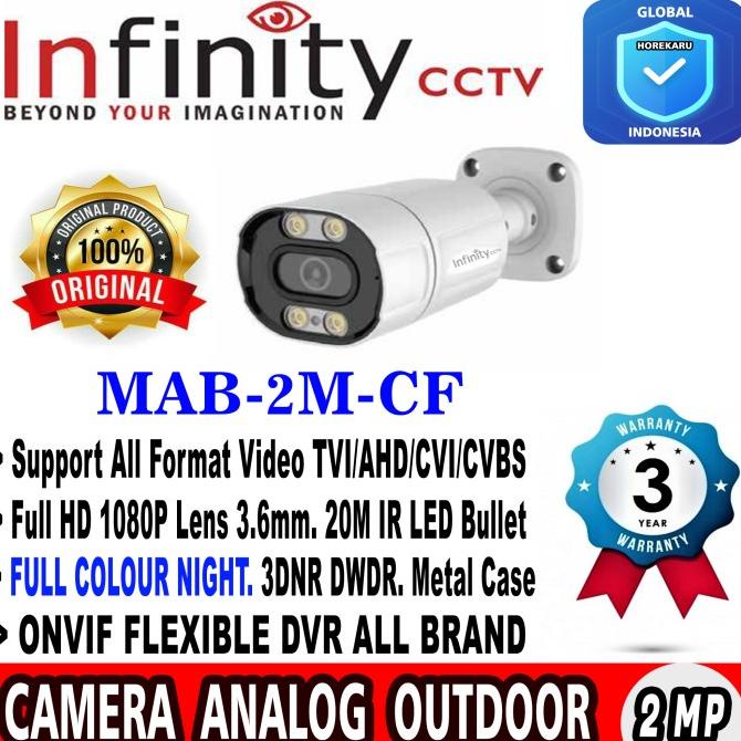 Jual Produk Terbaru Infinity Cctv Camera Full Colour Analog 2Mp Outdoor ...