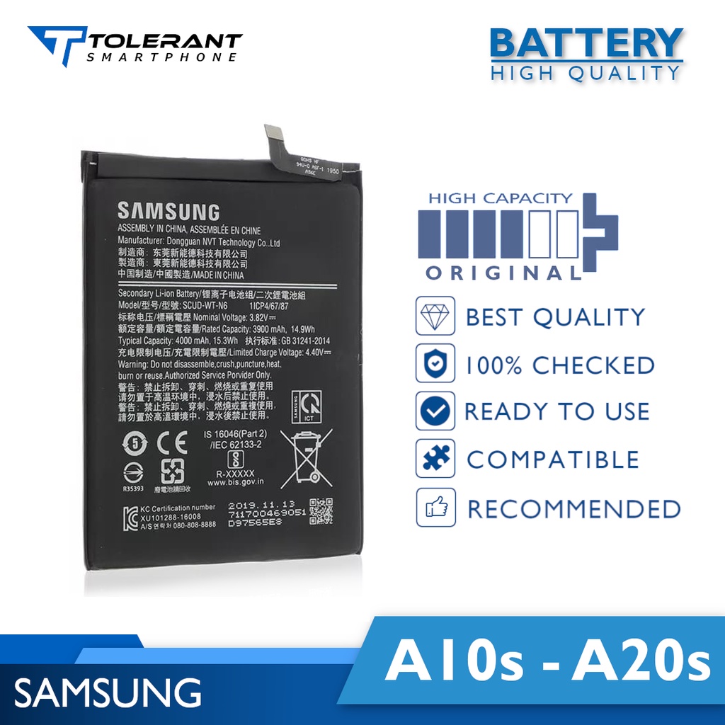 Jual BATTERY BATERAI SAMSUNG A10S SM-A107F/DS A20S SM-A207F/DS ORI ...